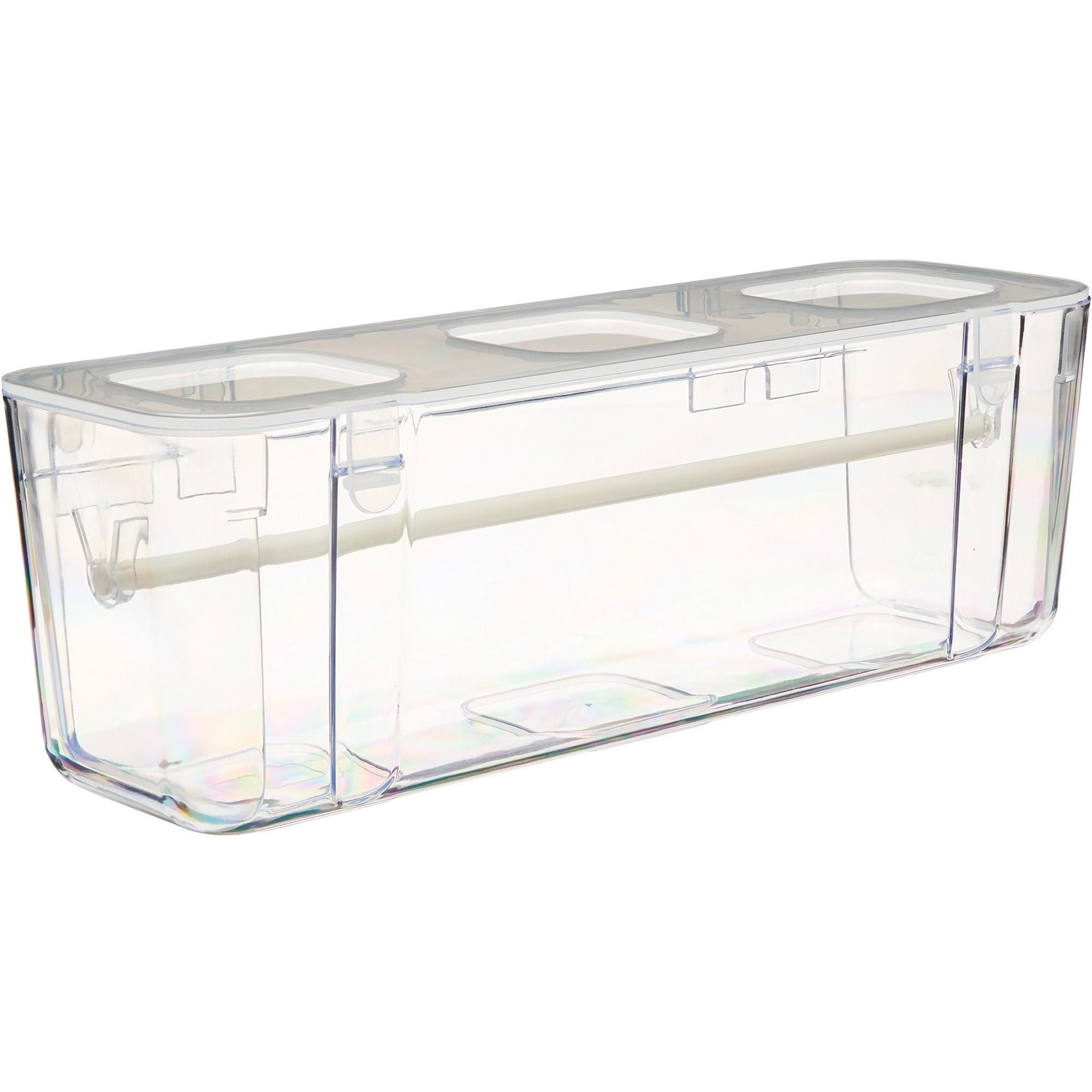 Deflecto Ribbon Dispenser, Clear
