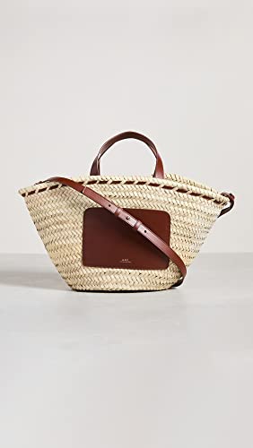 A.P.C. Women's Panier Zoe Tote, Nut Brown, One Size
