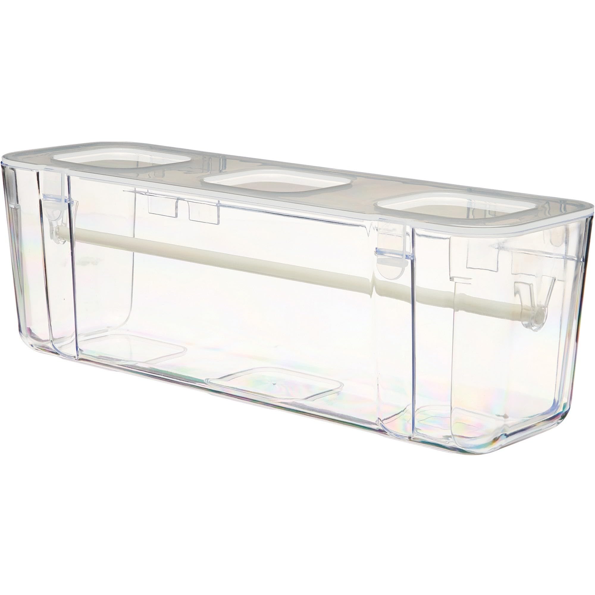 Deflecto Ribbon Dispenser, Clear