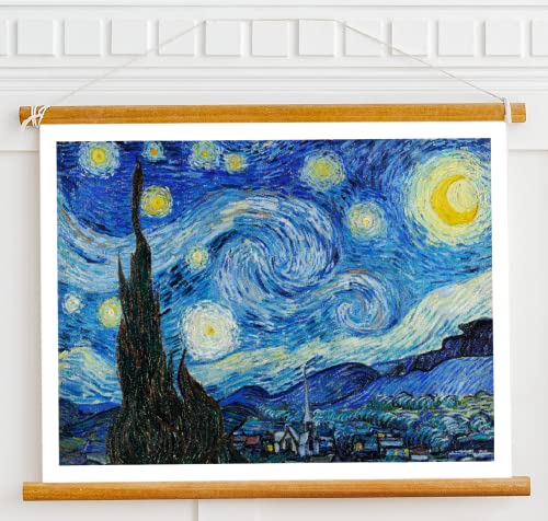 Ink Inc. Van Gogh Prints Master Impressionst Painters Series | Starry Night Wall Art | Set of 9 5x7 | Unframed