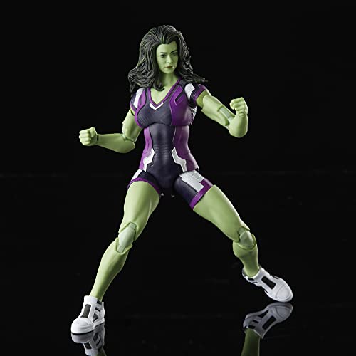 Marvel Legends Series Disney Plus She-Hulk MCU Series Action Figure 6-inch Collectible Toy, Includes 2 Accessories and 1 Build-A-Figure Part