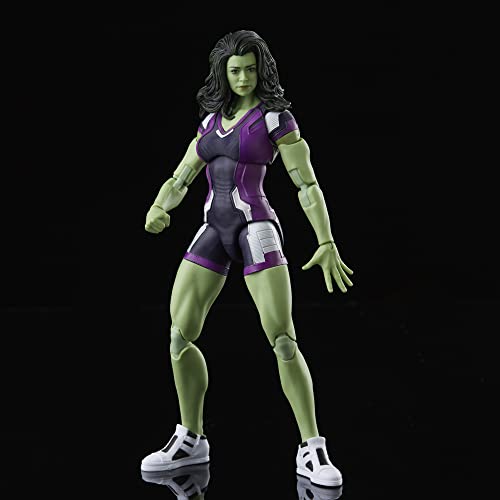 Marvel Legends Series Disney Plus She-Hulk MCU Series Action Figure 6-inch Collectible Toy, Includes 2 Accessories and 1 Build-A-Figure Part