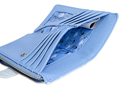 Loungefly Disney Eeyore Faux Leather Wallet Snap Flap Clutch