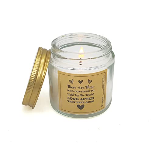 Memorial Candle Gifts Bereavement Present Sympathy Gift Ideas Lovers Friends Families, Natural Scented Candles - Candle Gift Set Vanilla Lavender (Vanilla Lavender, There are Those 3oz 3pack)