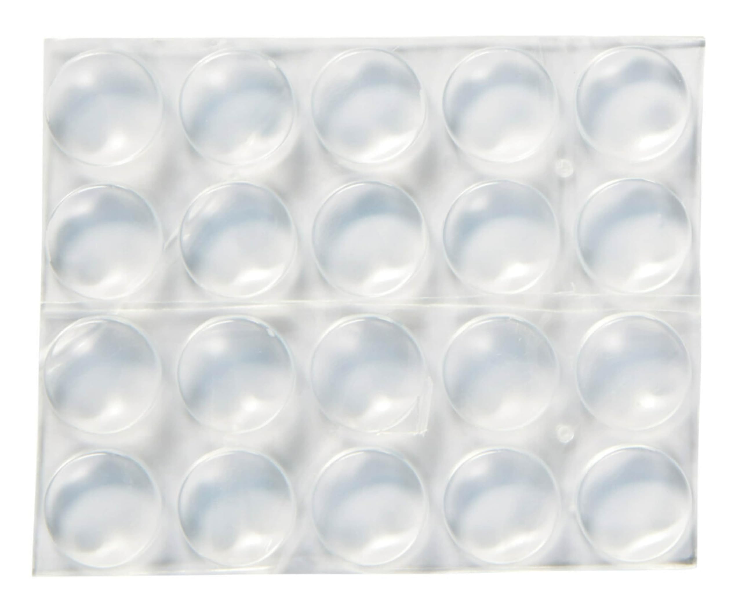 Scotch SP951-NA Bumpers and Door Stops, 1/2" Round, Clear, 40 Count