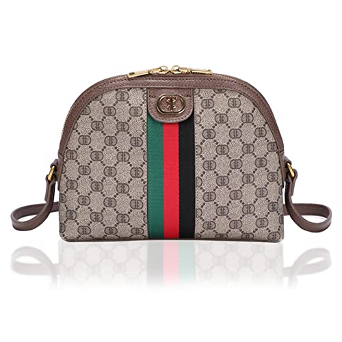 Crossbody Handbags for Women Shoulder Satchel Bag Leather Purse Classic Clutch Handbag with Adjustable Strap