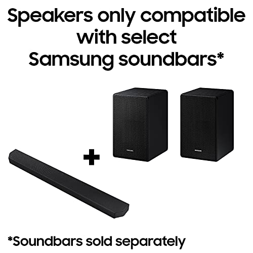 SAMSUNG 9500S Rear Speaker Kit - Wireless Dolby Atmos/DTS: X (SWA-9500S, 2021 Model)