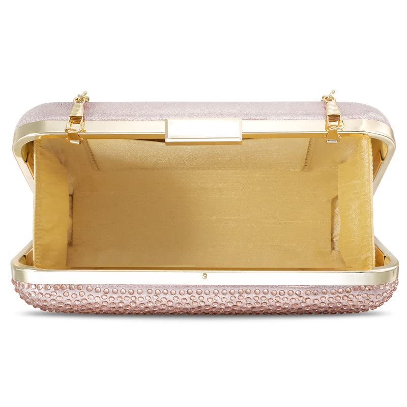 Aheli Clutch Purses for Women Wedding Handmade Evening Handbags Party Bridal Clutch (C92C)