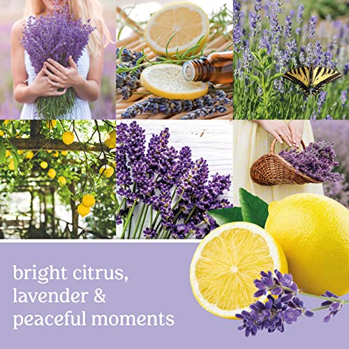Yankee Candle Lemon Lavender Scented, Classic 22oz Large Jar Single Wick Candle, Over 110 Hours of Burn Time & Large Jar Candle Clean Cotton