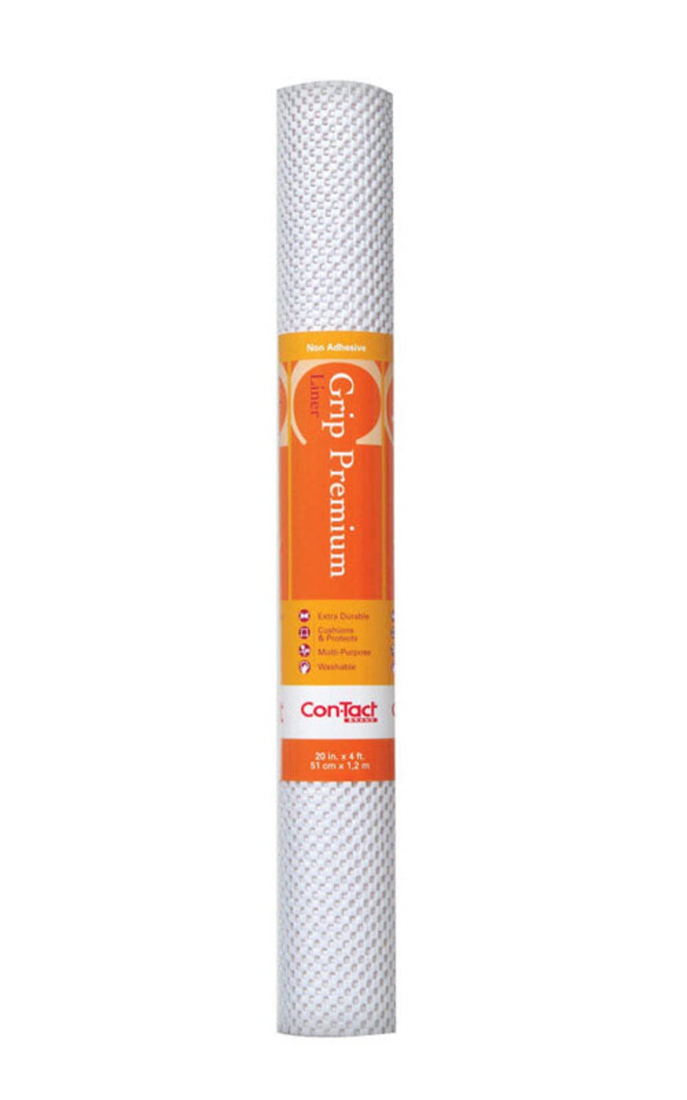 Kittrich Corporation Con-Tact Brand Grip Premium Non-Adhesive Non-Slip Shelf and Drawer Liner, 20-Inches by 4-Feet, Bright White6