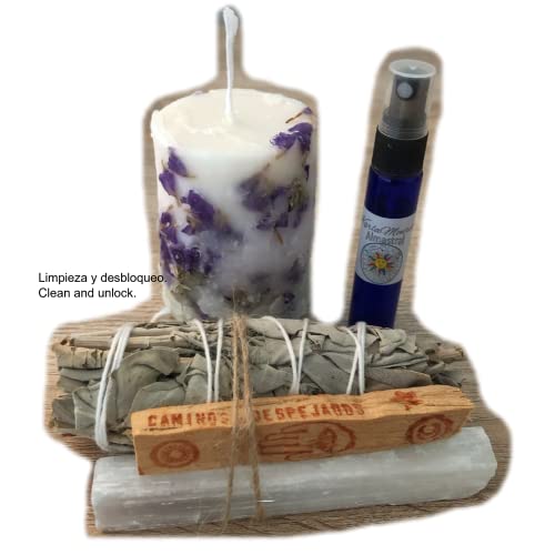 Abre Caminos. Materiales para Ritual. Meditación. (Limpieza y desbloqueo)