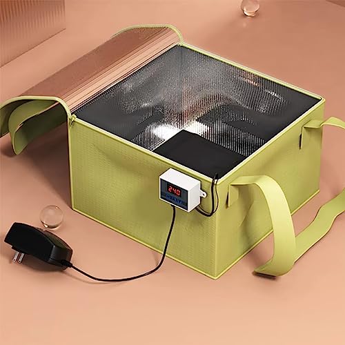 Sourdough Bread Making Tools Kit - Dough Proofer With Heater, Fold Proofer, Reusable Sour Dough Starter Jar - Low-Temperature Heating For Bread, Yogurt, Natto