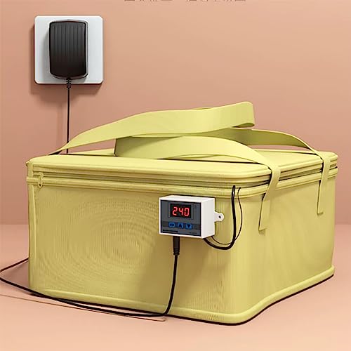 Sourdough Bread Making Tools Kit - Dough Proofer With Heater, Fold Proofer, Reusable Sour Dough Starter Jar - Low-Temperature Heating For Bread, Yogurt, Natto
