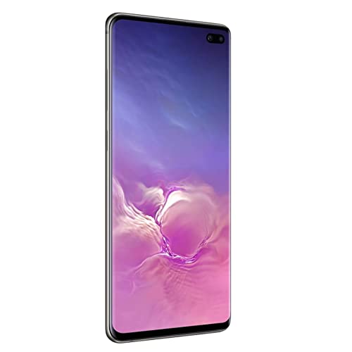 Samsung Galaxy S10 Plus 128GB 6.4" 4G LTE Fully Unlocked, Prism Black (Renewed)