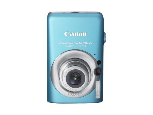 Canon PowerShot SD1200IS 10 MP Digital Camera with 3x Optical Image Stabilized Zoom and 2.5-inch LCD (Blue)