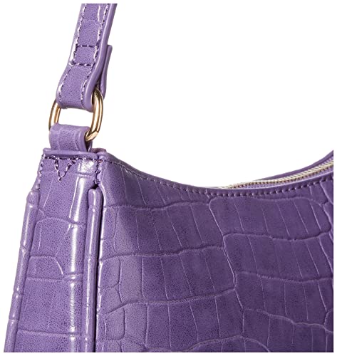 The Drop Women's Melanie Small Shoulder Bag, Dark Purple, One Size
