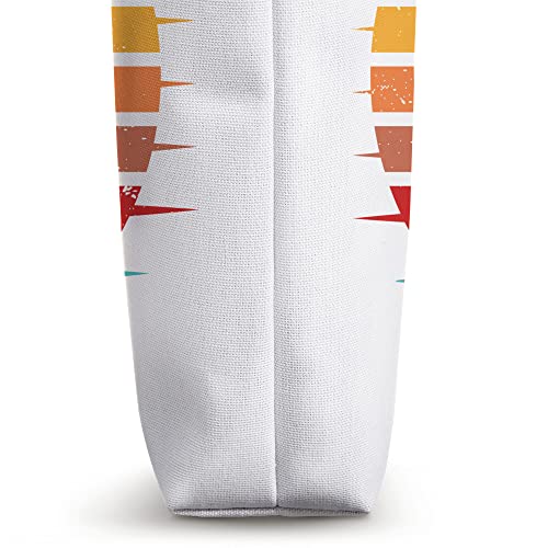 Autism Awareness Sunset Puzzle Vintage 70s 80s 90s Autism Tote Bag