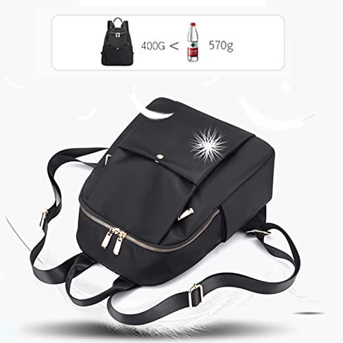 MUKJHOI Women Backpack Purse Waterproof Lightweight Fashion Casual Travel Ladies Shoulder Bag Daypack-Blue
