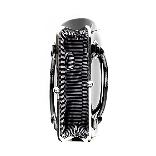 Sourpuss Shock Me Handbag Purses (Black)