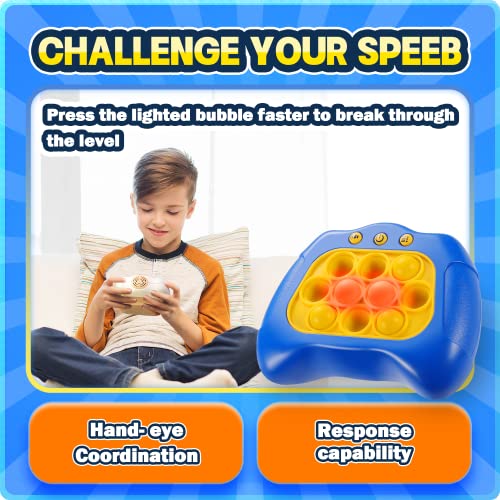 Handheld Game for Kids 6-12,4 Modes Games, A Toy Game Machine That Exercises Reaction Ability and Improves Concentration |Teens Boys & Girls Ages 3-12 Years Old & Up