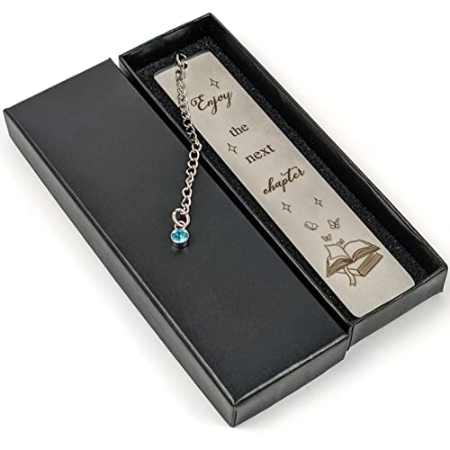 YoeeJob Metal Bookmark Gifts for Women/Men,Inspirational Bookmark with Tassel Gifts for Book Lover, Retirement Book Marker for Coworker Leaving New Job Promotion Christmas