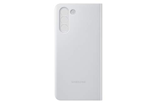 Samsung Galaxy S21 Case, S-View Flip Cover - Gray (US Version)