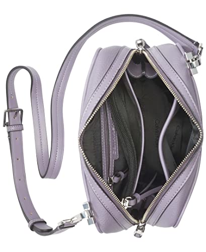 Calvin Klein Collette Top Zip Crossbody, Grey Ridge