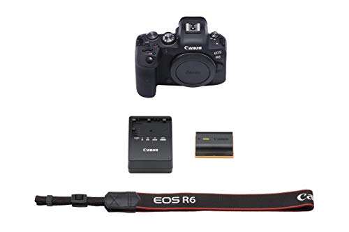 Canon EOS R6 Mirrorless Digital Camera (Body Only) (Renewed)