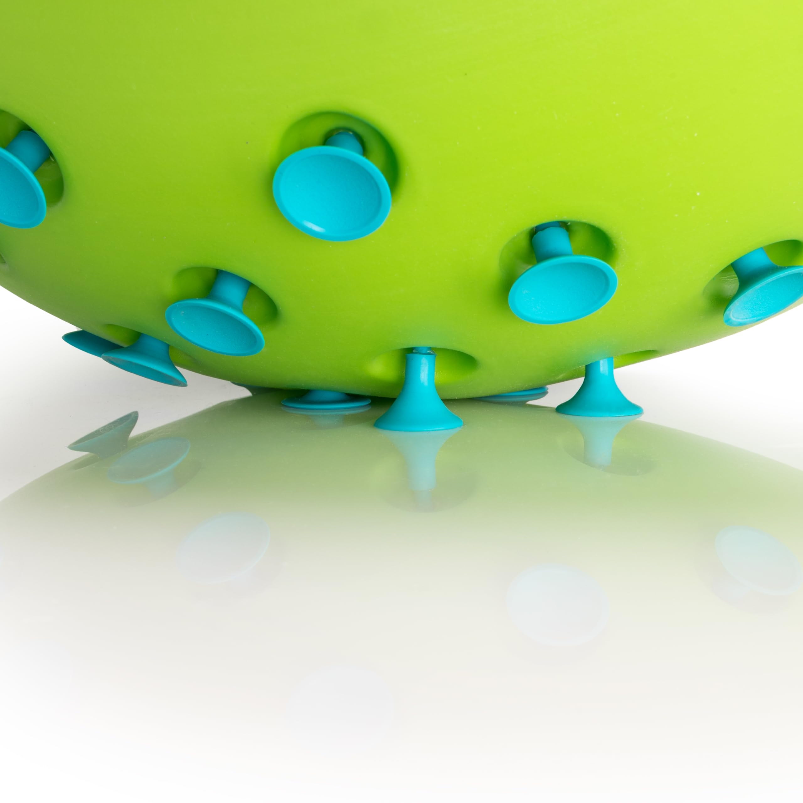 Fat Brain Toys Teeter Popper, Indoor Toddler Sensory Toys for Ages 3 and Up, Green