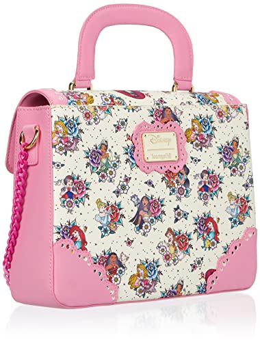 Loungefly Disney Princess Tattoo Crossbody Bag Disney Princess One Size