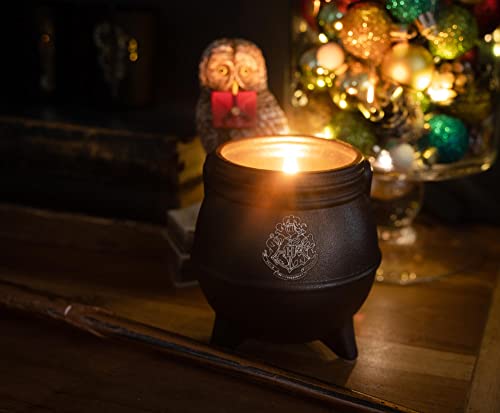 Harry Potter Hogwarts Cauldron Premium Scented Soy Wax Candle with Unique Aromatic Fragrance | 50-Hour Burn Time | Home Decor Housewarming Essentials, Wizarding World Gifts and Collectibles