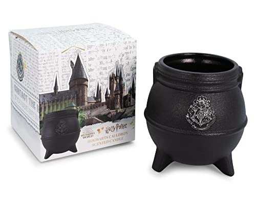 Harry Potter Hogwarts Cauldron Premium Scented Soy Wax Candle with Unique Aromatic Fragrance | 50-Hour Burn Time | Home Decor Housewarming Essentials, Wizarding World Gifts and Collectibles