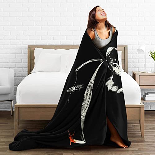 Horror Movie Blanket for Adults Ĵáŝŏň Halloween Ṽŏŏŕĥèèŝ Blankets Sofa Bed Couch Chair Soft Fleece Horror Blankets and Throws 50"x40"