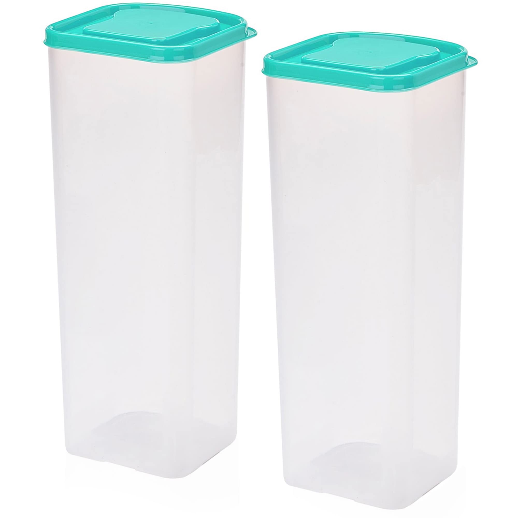 Buddeez Bread Buddy Bread Box Loaf Plastic Storage Container Holder for Kitchen Countertop - Breadbox Containers, Set of 2