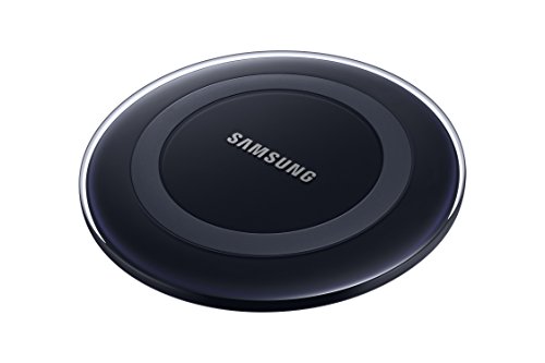 Samsung Qi Certified Wireless Charging Pad with 2A Wall Charger- Supports wireless charging on Qi compatible smartphones including the Samsung Galaxy S8, S8+, Note 8, Apple iPhone 8, iPhone 8 Plus, and iPhone X (US Version) - Black Sapphire