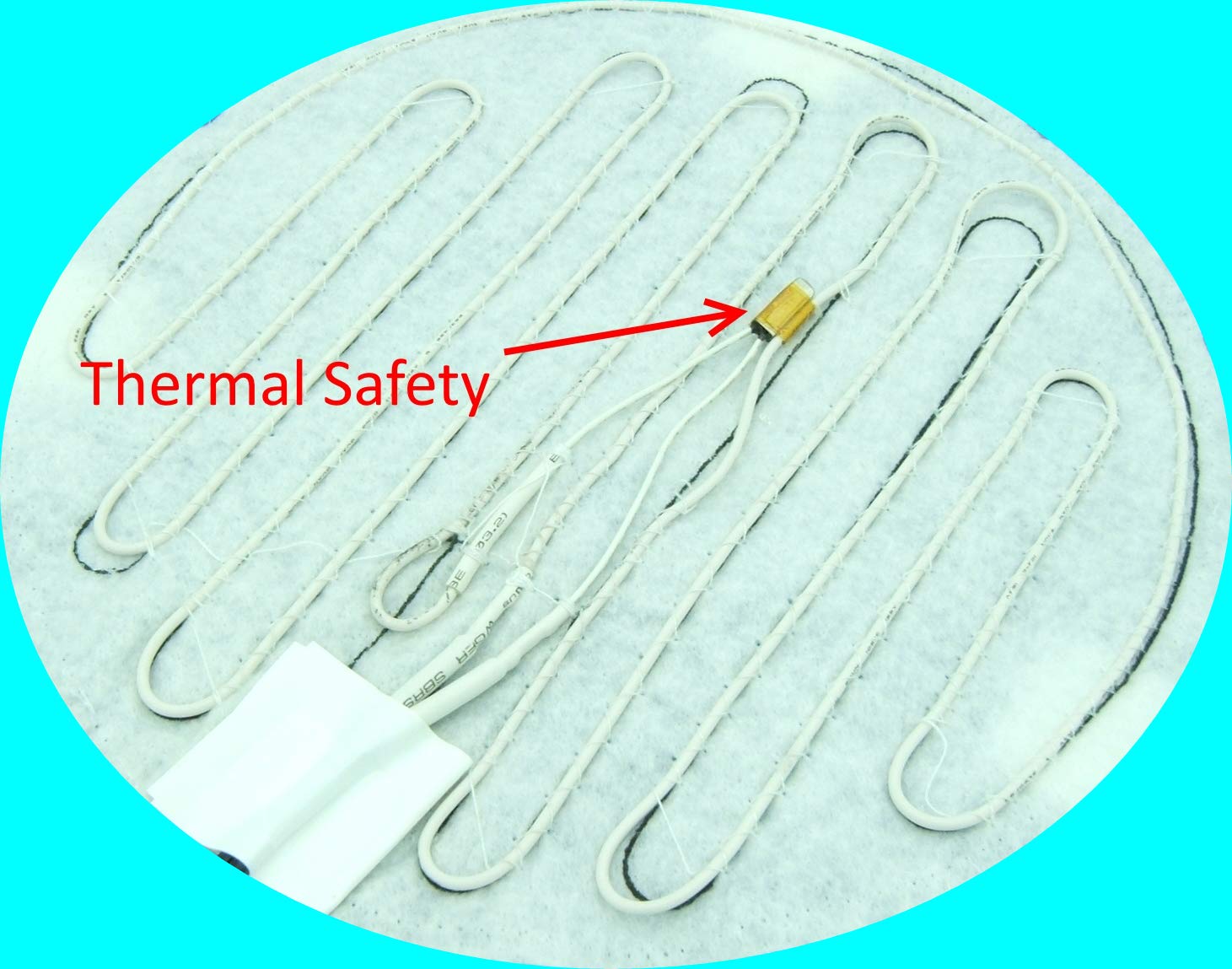 Brewing & Fermentation Heat Pad for Homebrew Beer & Wine Fermenting 120VAC 12 or 25 Watt Heating Mat: Safe for Plastic/Glass Carboy Fermentors w/Heater Temp Strips (10" - 12 Watts (Black))