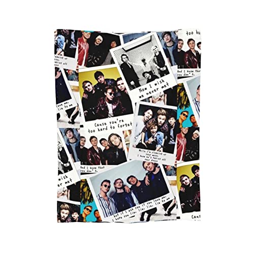 Woodyotime 5sosTop Selling Merchandise Ultra-Soft Micro Fleece Blanket 60"X50"
