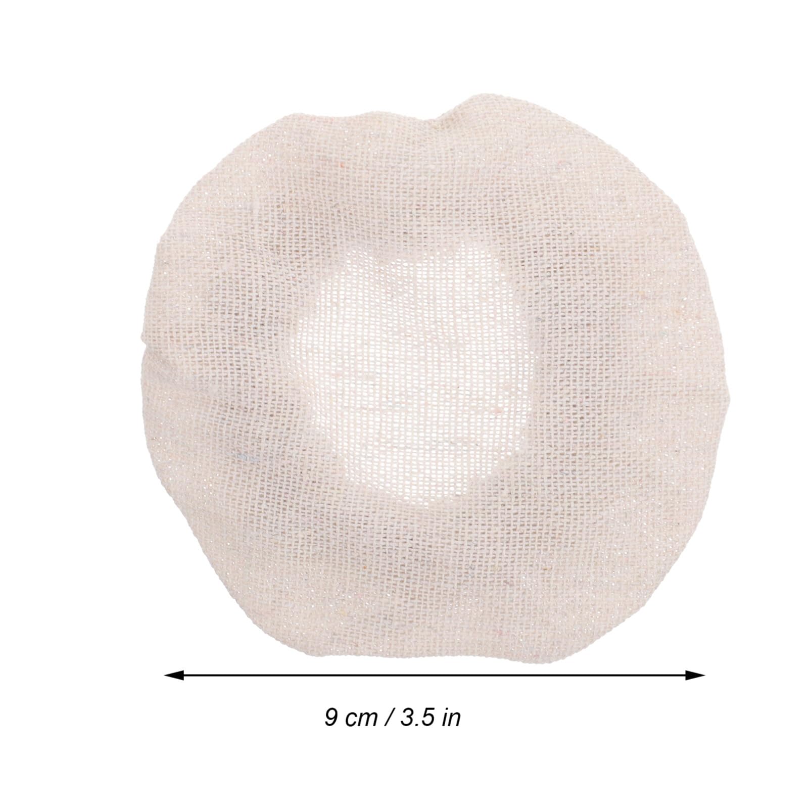 Reusable Cloth Jar Covers Mason Jar Lids Elastic Protective Caps Fits Multiple Jar Sizes Household Kitchen Use