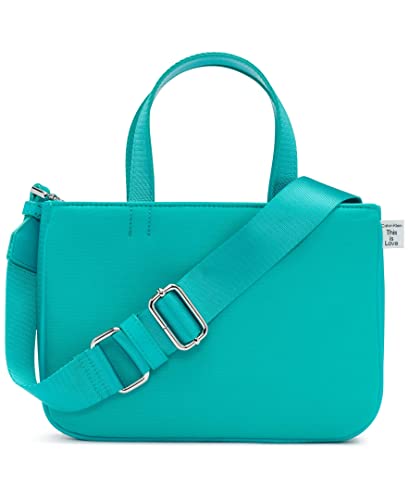 Calvin Klein Tessa Key Item Mini Bag Crossbody, Island Turquoise
