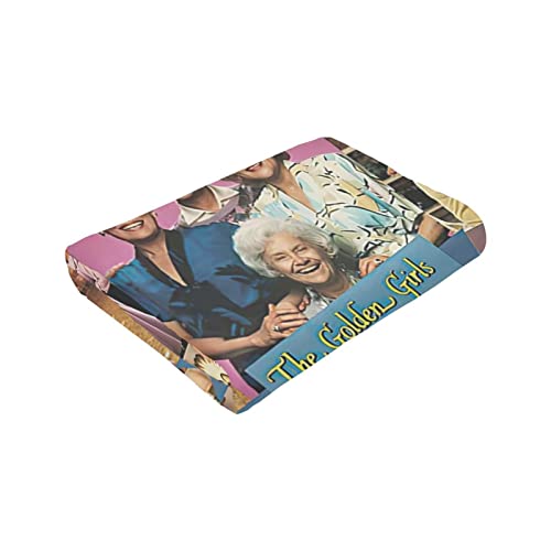 Robu Ultra-Soft Blanket Flannel Blanket Fleece Portable Throw Blanket for Living Room Couch Sofa Car 50''X40''