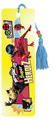 Antioch Miraculous Ladybug Premier Bookmark, Multicolor, 2.25 x .022 x 7.25