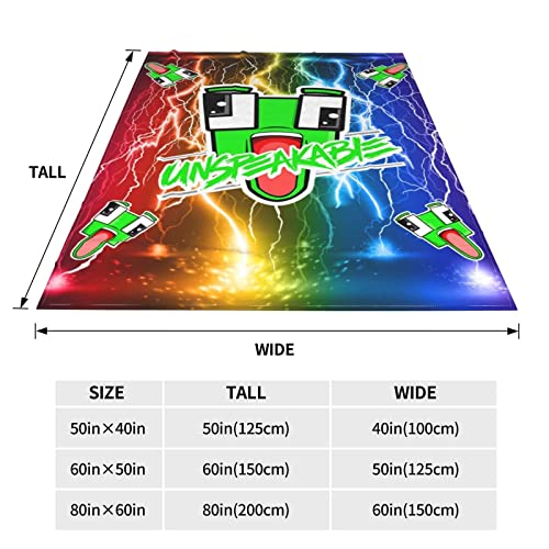 Afifuots Blanket Ultra-Soft Micro Fleece Blanket Throw All Seasons Warm Throw Blanket for Nap 60"X50" 1-2