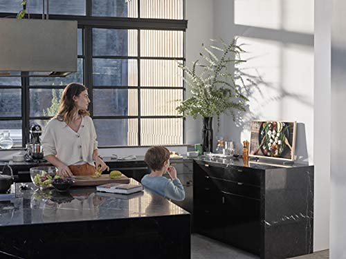 SAMSUNG 32-inch Class FRAME QLED LS03 Series - FHD Dual LED Quantum HDR Smart TV with Alexa Built-in (QN32LS03TBFXZA, 2020 Model)
