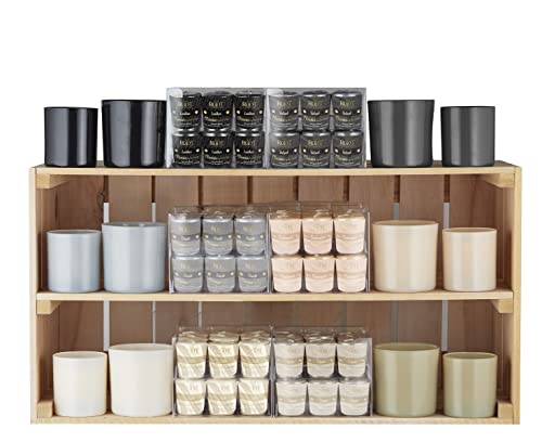 Root Candles Scented Candles Classics Collection Premium Handcrafted Wood Wick Candle, 8-Ounce, Cashmere