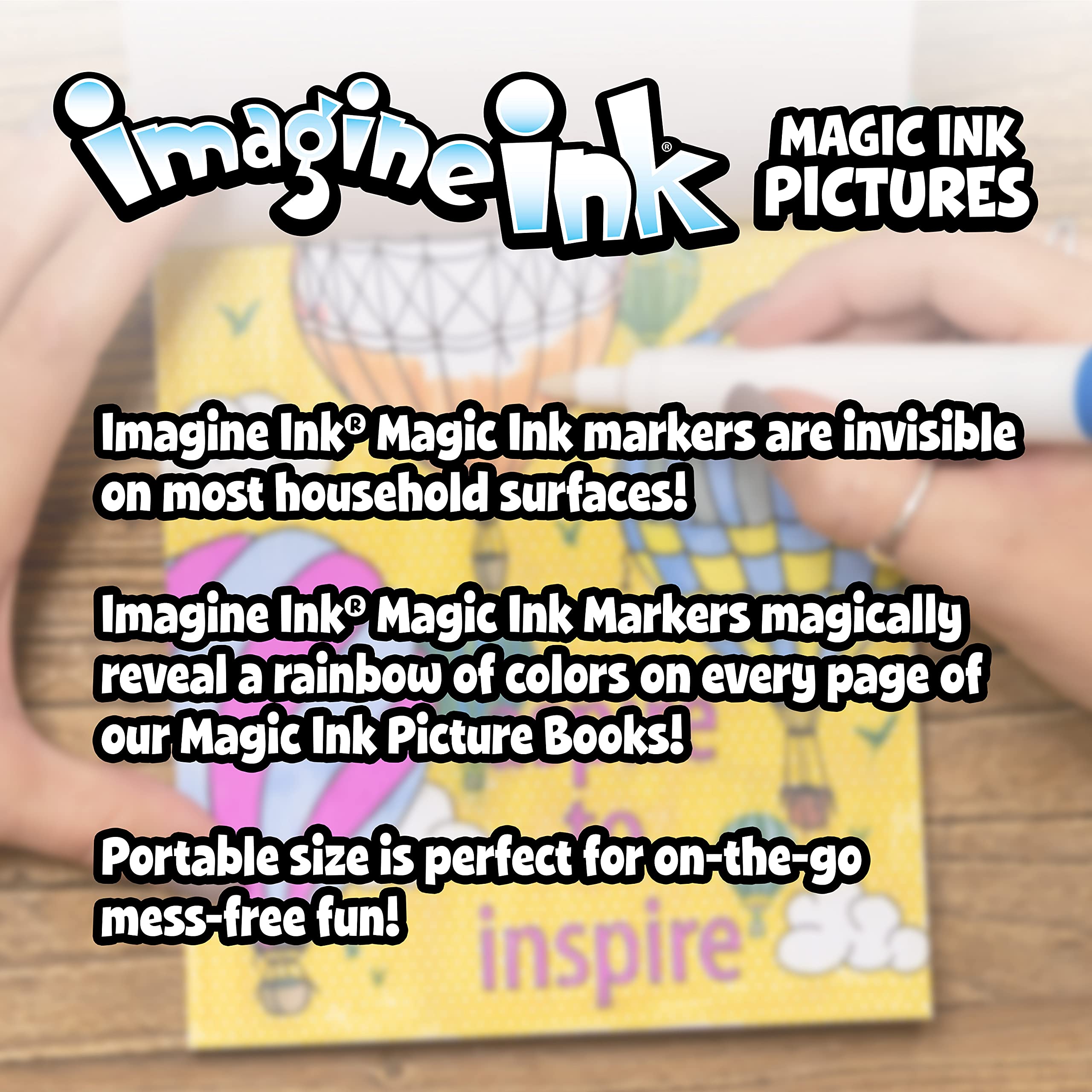 Disney Encanto 20 Page Imagine Ink Mess Free Coloring and Activity Book with 1 Marker Paperback 51720 Bendon