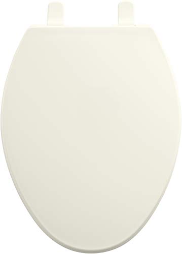 KOHLER K-4774-47 Brevia Elongated Toilet Seatwith Quick-Release Hinges and Quick-Attach Hardware for Easy Clean in Biscuit