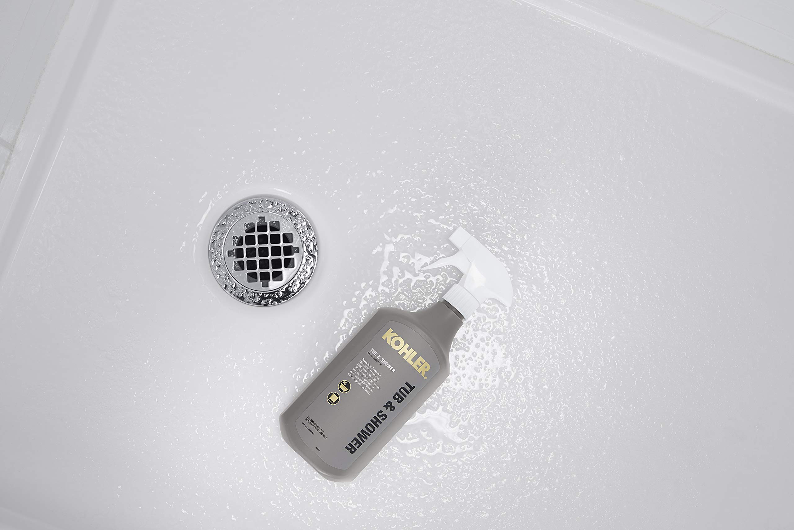 Kohler K-EC23732-NA Tub and Shower Cleaner, Bathroom Cleaner, 28 FL Oz