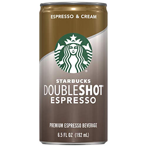 Starbucks Tripleshot Energy Extra Strength, French Vanilla, 15oz Cans (12 Pack) & Doubleshot, Espresso + Cream, 6.5 Fluid Ounce, Pack of 12