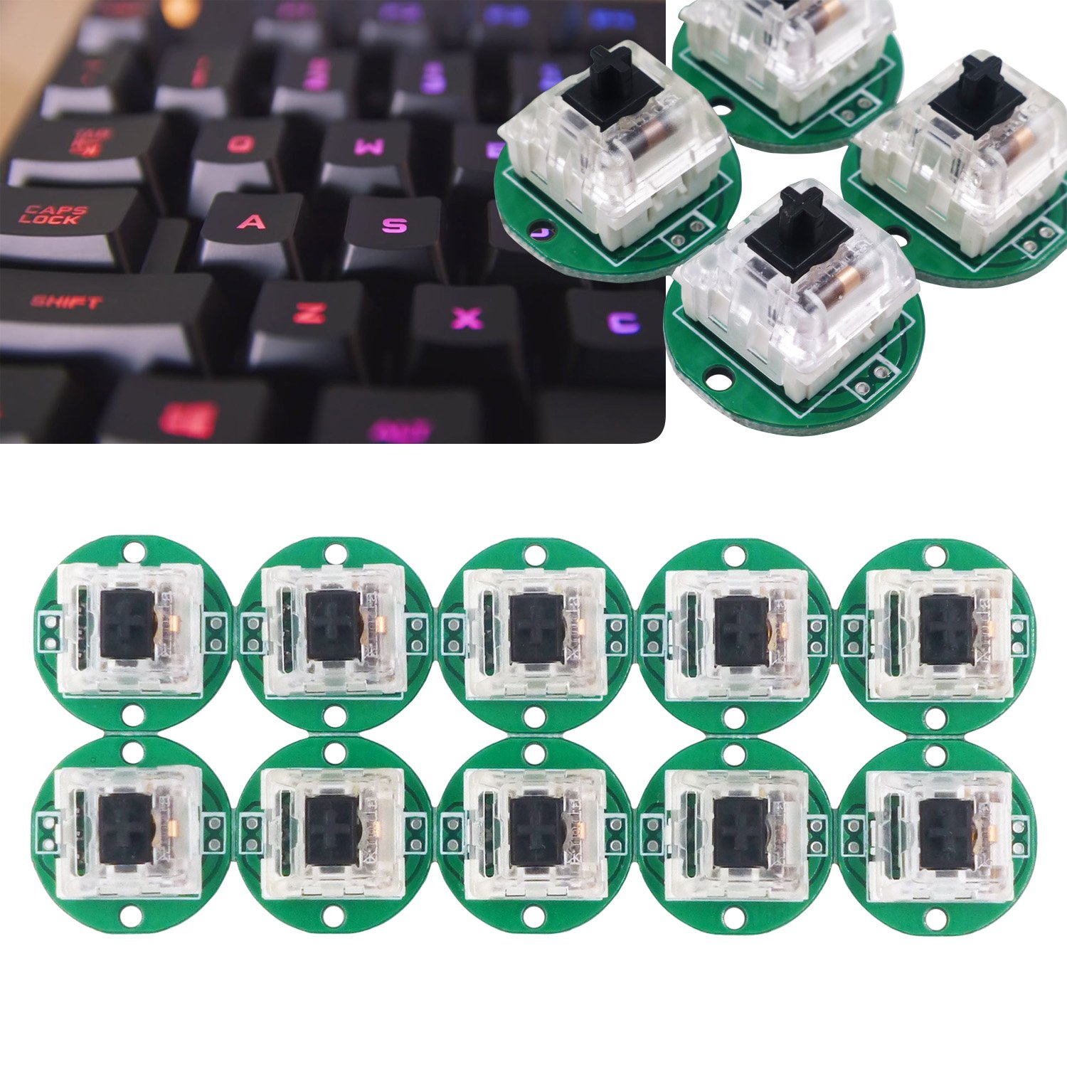 SJ@JX 2 Player Arcade Game DIY Kit Arcade Matt Frosted Black Button Twins USB Encoder Zero Delay 4&8 Way Arcade Fighting Joystick Controller for PC MAME Respberry Pi Retropie