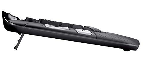 Logitech MK550 Wireless Wave K350 Keyboard and Mouse Combo — Includes Keyboard and Mouse, Long Battery Life, Ergonomic Wave Design with Wireless Mouse (with Mouse)